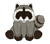 Signature Woodland Raccoon | Webkinz Wiki | Fandom