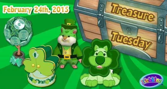 Treasure Tuesdays 2015 | Webkinz Wiki | Fandom