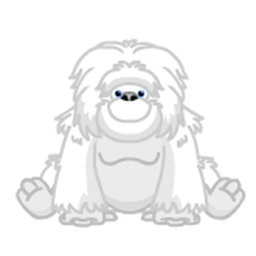 Snow Yeti Drawing