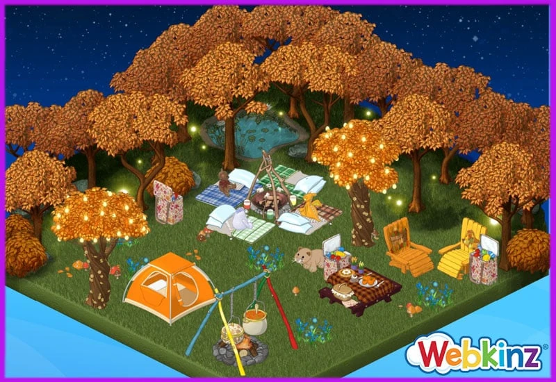 Autumn Bonfire Theme | Webkinz Wiki | Fandom
