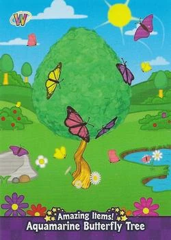 B4-42 - Aquamarine Butterfly Tree | Webkinz Wiki | Fandom