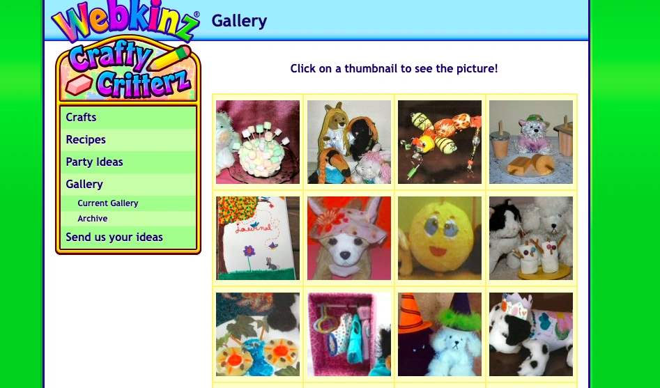 Crafty Critterz | Webkinz Wiki | Fandom