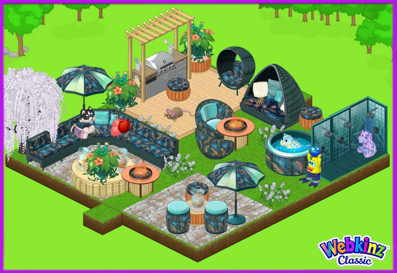 Summer Patio Oasis Theme | Webkinz Wiki | Fandom