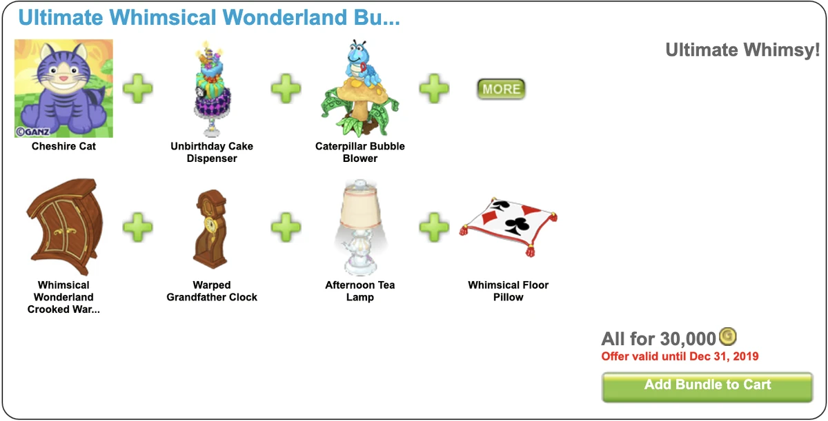 Ultimate Whimsical Wonderland Bundle | Webkinz Wiki | Fandom