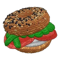 Cute Crocheted Bagel | Webkinz Wiki | Fandom