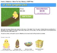 Yellow Springtime Chick | Webkinz Wiki | Fandom