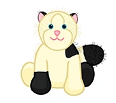 Domino Cat | Webkinz Wiki | Fandom