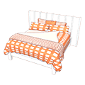 Orange Gingham Bed | Webkinz Wiki | Fandom