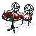 Peppermint Lane Cafe Table | Webkinz Wiki | Fandom