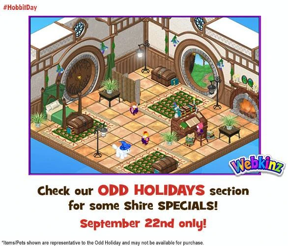 Hobbit Day | Webkinz Wiki | Fandom