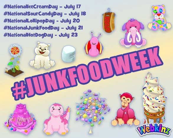 Junk Food Week | Webkinz Wiki | Fandom