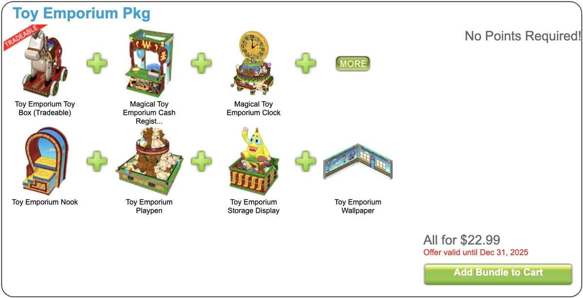 Toy Emporium Package | Webkinz Wiki | Fandom