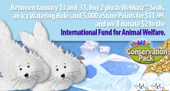 2 for 1 Seal Conservation Pack | Webkinz Wiki | Fandom