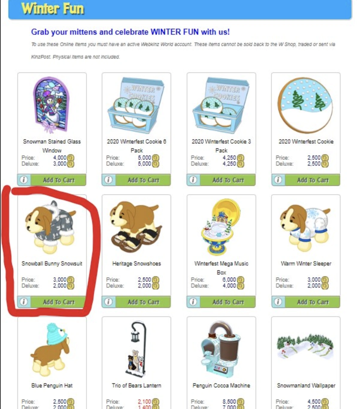 Winter Fun 2020 | Webkinz Wiki | Fandom