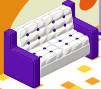 Vivid Violet Couch | Webkinz Wiki | Fandom