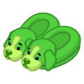 Emerald Lab Slippers | Webkinz Wiki | Fandom