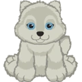 Gray Dire Wolf Pup | Webkinz Wiki | Fandom