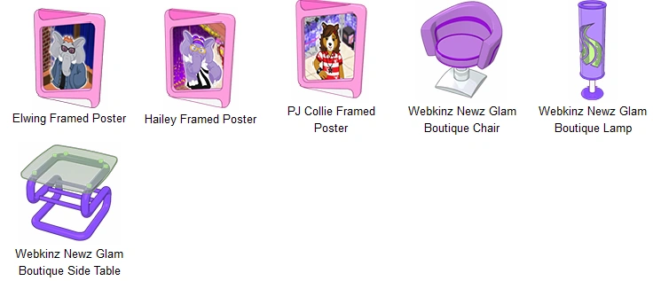 Glam Boutique Theme | Webkinz Wiki | Fandom