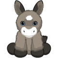 Donkey Foal | Webkinz Wiki | Fandom