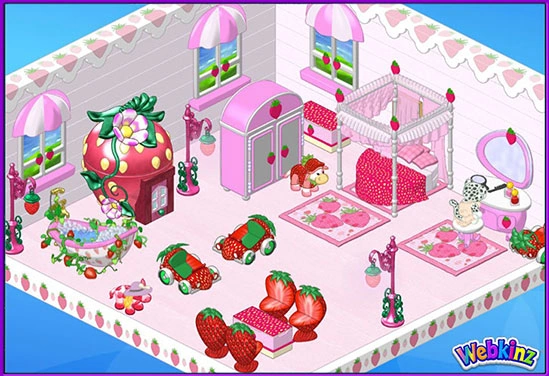 Summer Strawberry Theme | Webkinz Wiki | Fandom