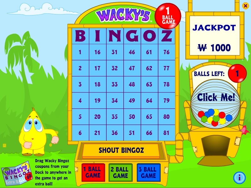 Wacky Bingoz | Webkinz Wiki | Fandom