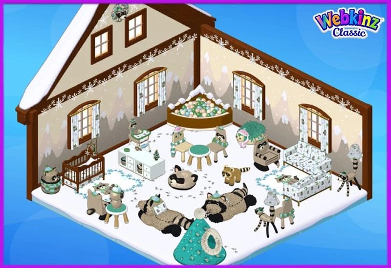 Winter Raccoon Theme | Webkinz Wiki | Fandom