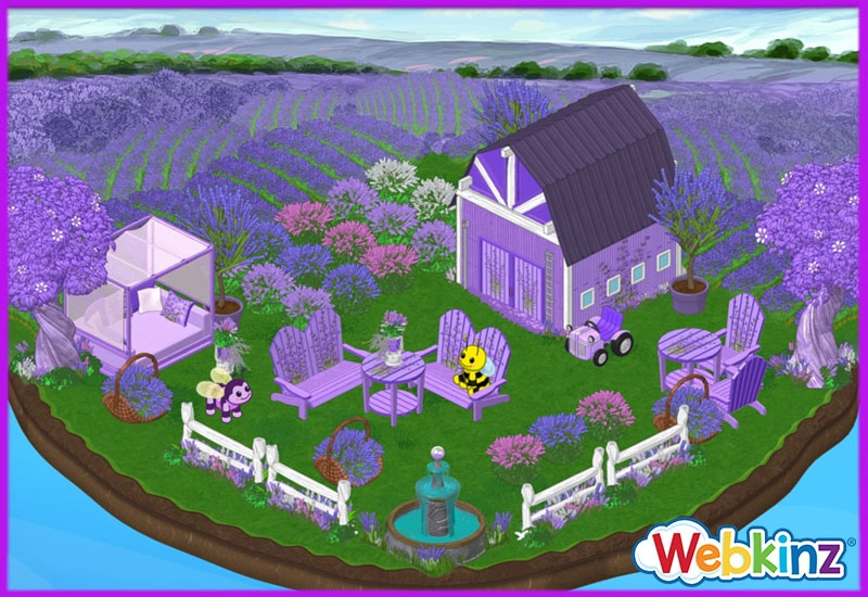 Lavender Farm Theme | Webkinz Wiki | Fandom