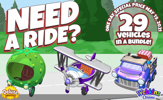 29 Vehicle Bundle Pack E | Webkinz Wiki | Fandom