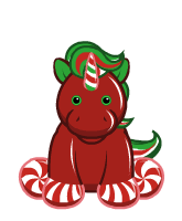 Red Peppermint Unicorn | Webkinz Wiki | Fandom