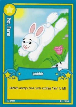 B1-23 - Rabbit | Webkinz Wiki | Fandom
