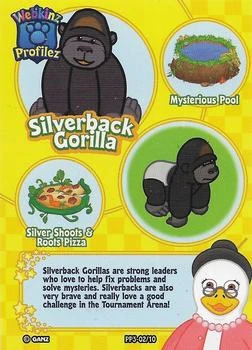 PP3-02 - Silverback Gorilla | Webkinz Wiki | Fandom