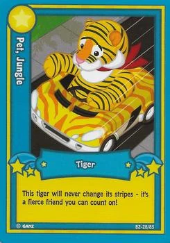 B2-28 - Tiger | Webkinz Wiki | Fandom