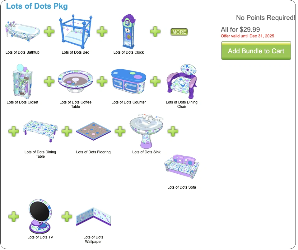 Lots of Dots Package | Webkinz Wiki | Fandom