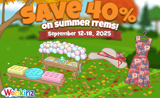 Goodbye to Summer Sale 2025 | Webkinz Wiki | Fandom