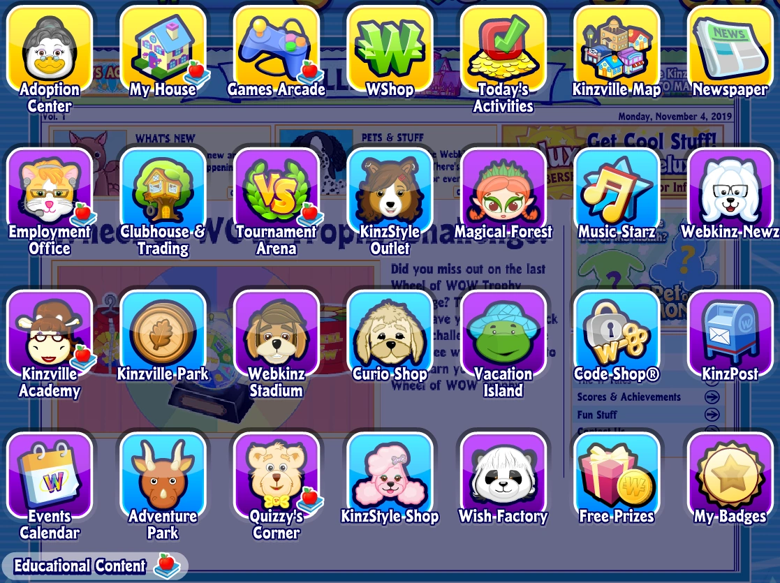 Things to Do | Webkinz Wiki | Fandom
