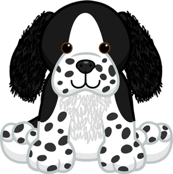 Black and White Springer | Webkinz Wiki | Fandom