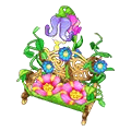 Secluded Garden Bench (2014) | Webkinz Wiki | Fandom