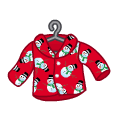 Red Festive Fleece Pajama Top | Webkinz Wiki | Fandom