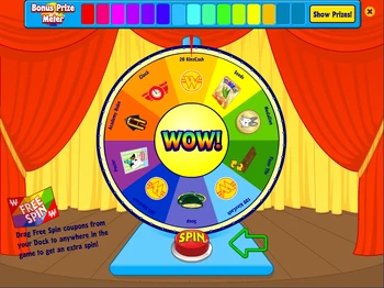 Wheel of WOW | Webkinz Wiki | Fandom