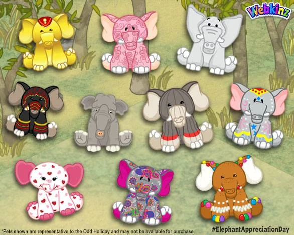 Elephant Appreciation Day | Webkinz Wiki | Fandom