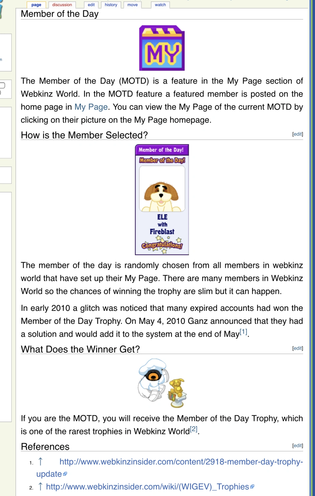 Member of the Day | Webkinz Wiki | Fandom
