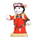 Skydiving White Mouse Figure | Webkinz Wiki | Fandom