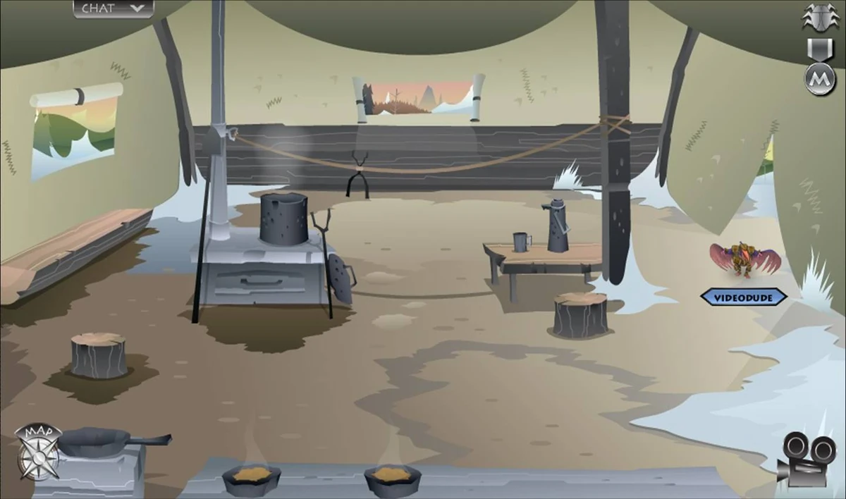 Camposaurus Canvas Tent | Webosaurs Wiki | Fandom