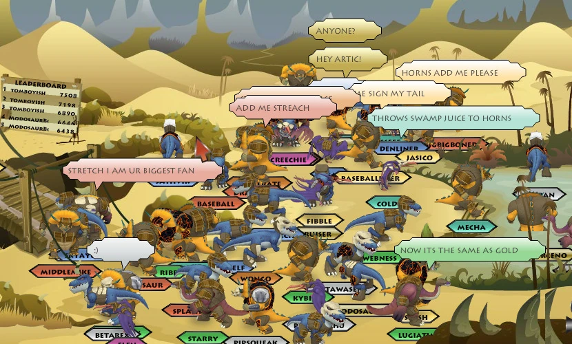 Sand Surfing Party | Webosaurs Wiki | Fandom