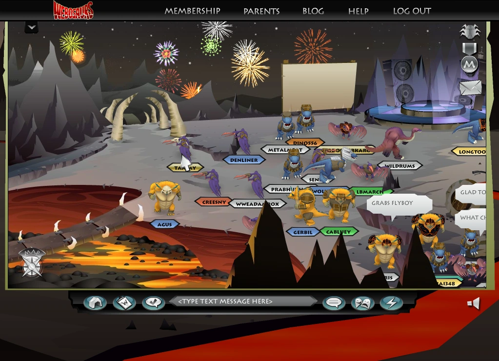 Fireworks Party | Webosaurs Wiki | Fandom