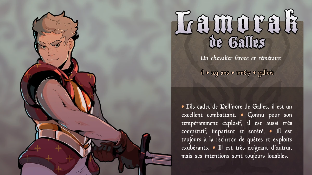 Lamorak de Galles | Wiki Webtoon | Fandom