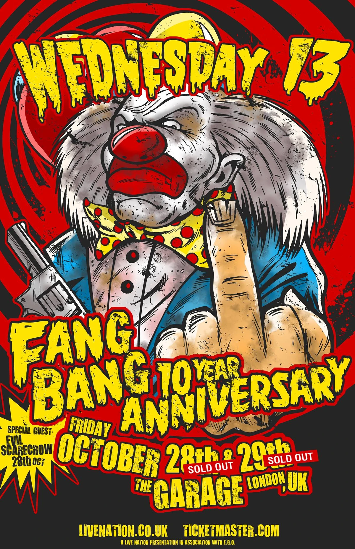 Fang Bang 10 year anniversary | Wednesday 13 Wiki | Fandom