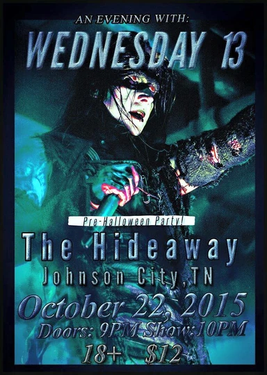 Blood Gut & Gore Tour | Wednesday 13 Wiki | Fandom