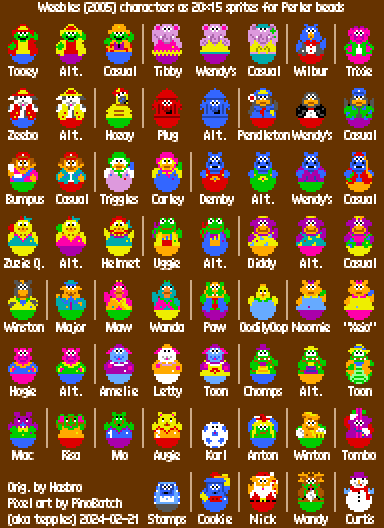 Fuse beads | Weebles Wiki | Fandom