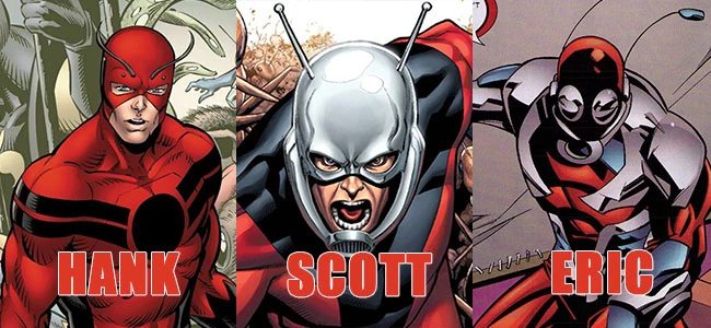 Hank Pym Scott Lang